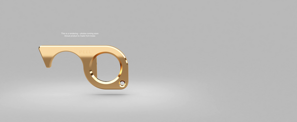 Brass Keychain Touch Tool – Peel